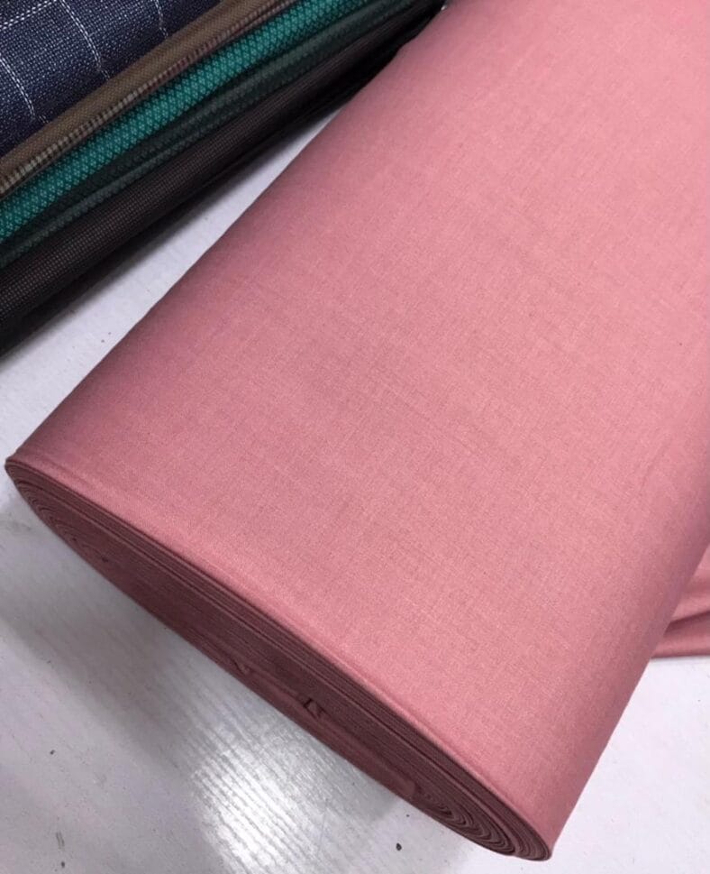 Light Pink Lana Cashmere Fabric per yard - Wes Fabrics