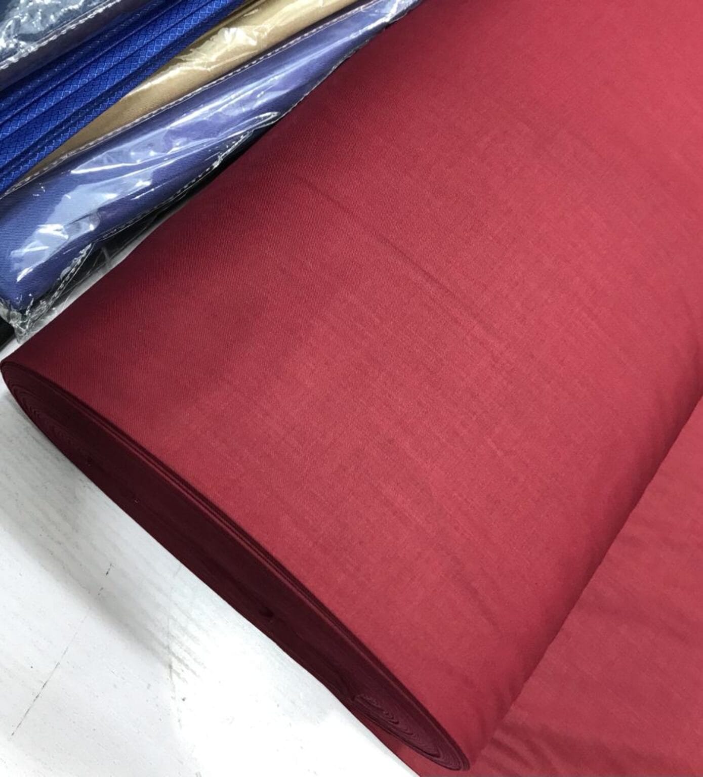 Wine Lana Cashmere Fabric per yard - Wes Fabrics