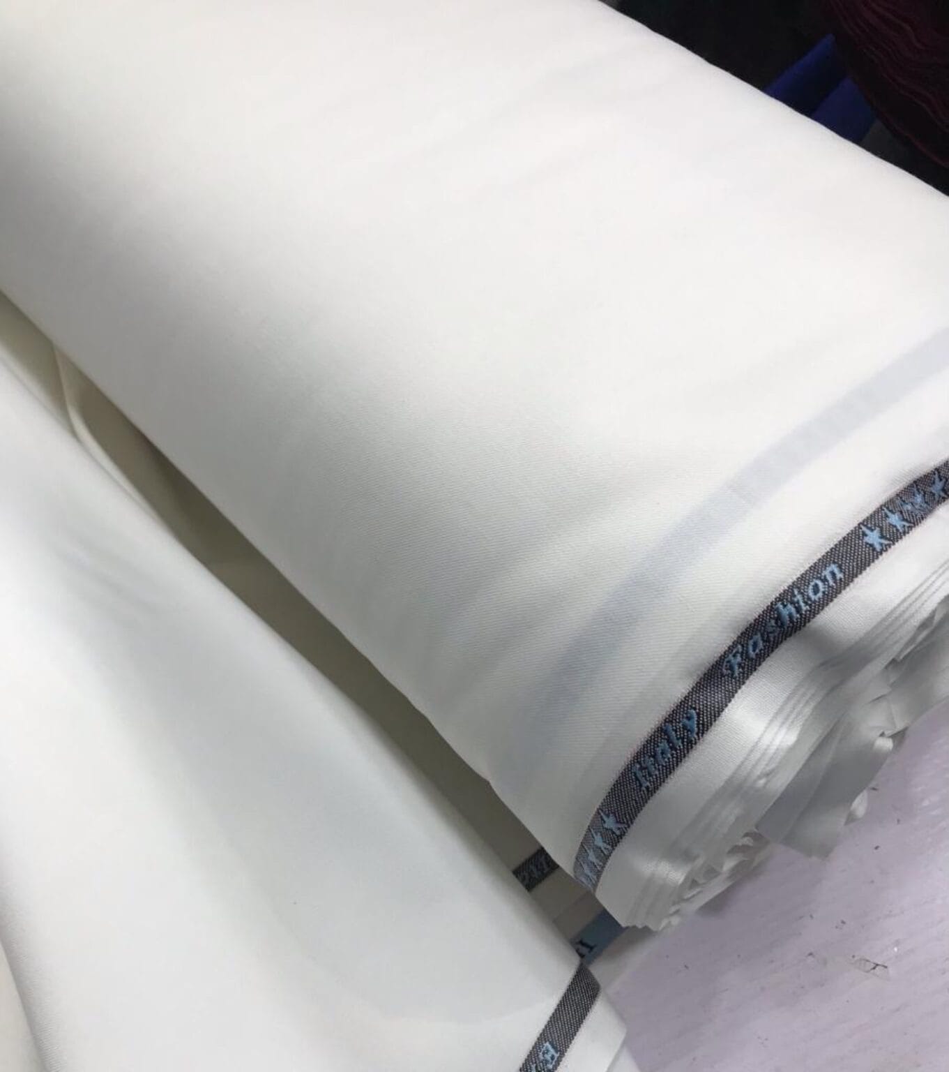 Cream 7 Star Cashmere Fabric per yard (ads111ng) - Wes Fabrics